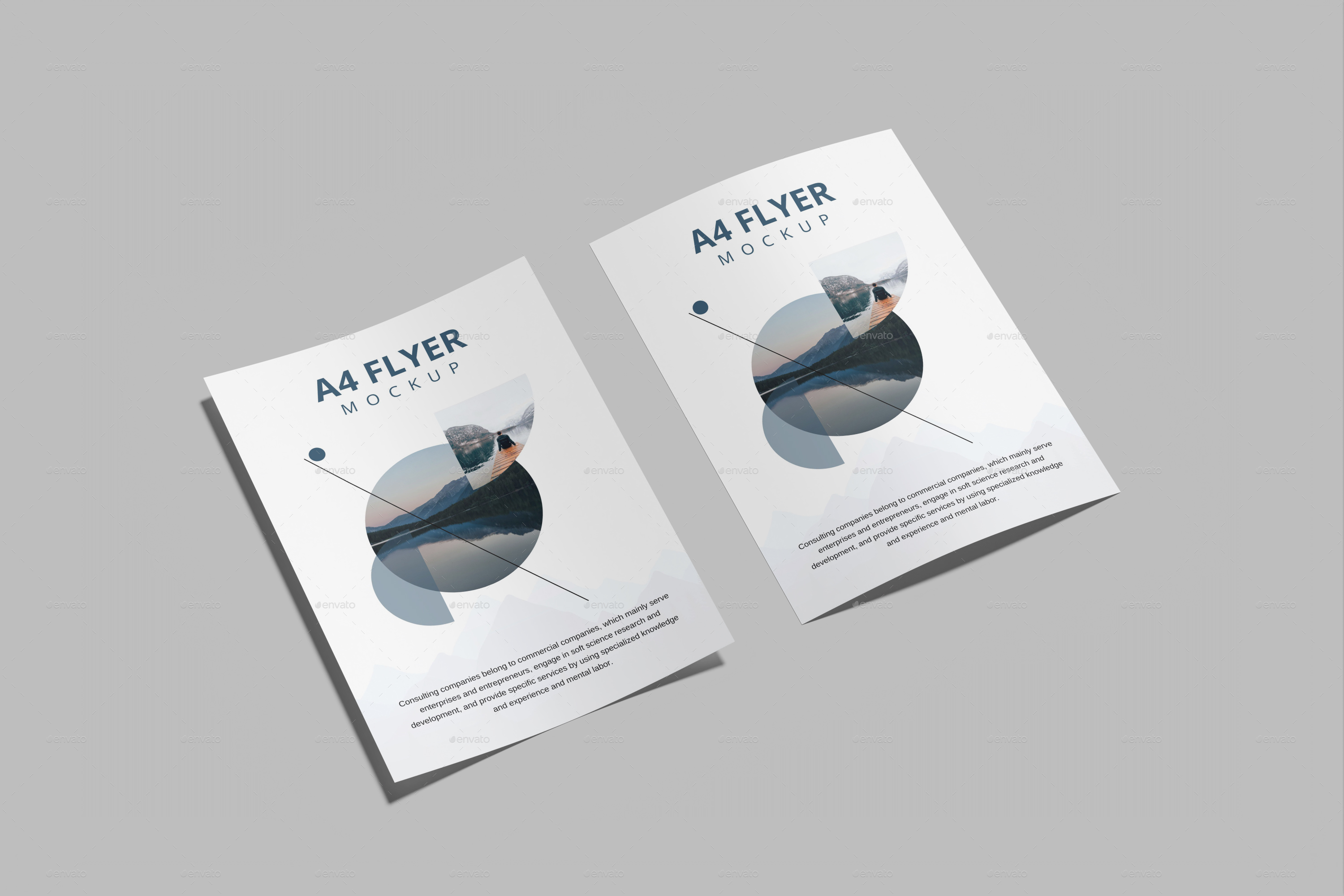 A4 Flyer Mockup, Graphics | GraphicRiver